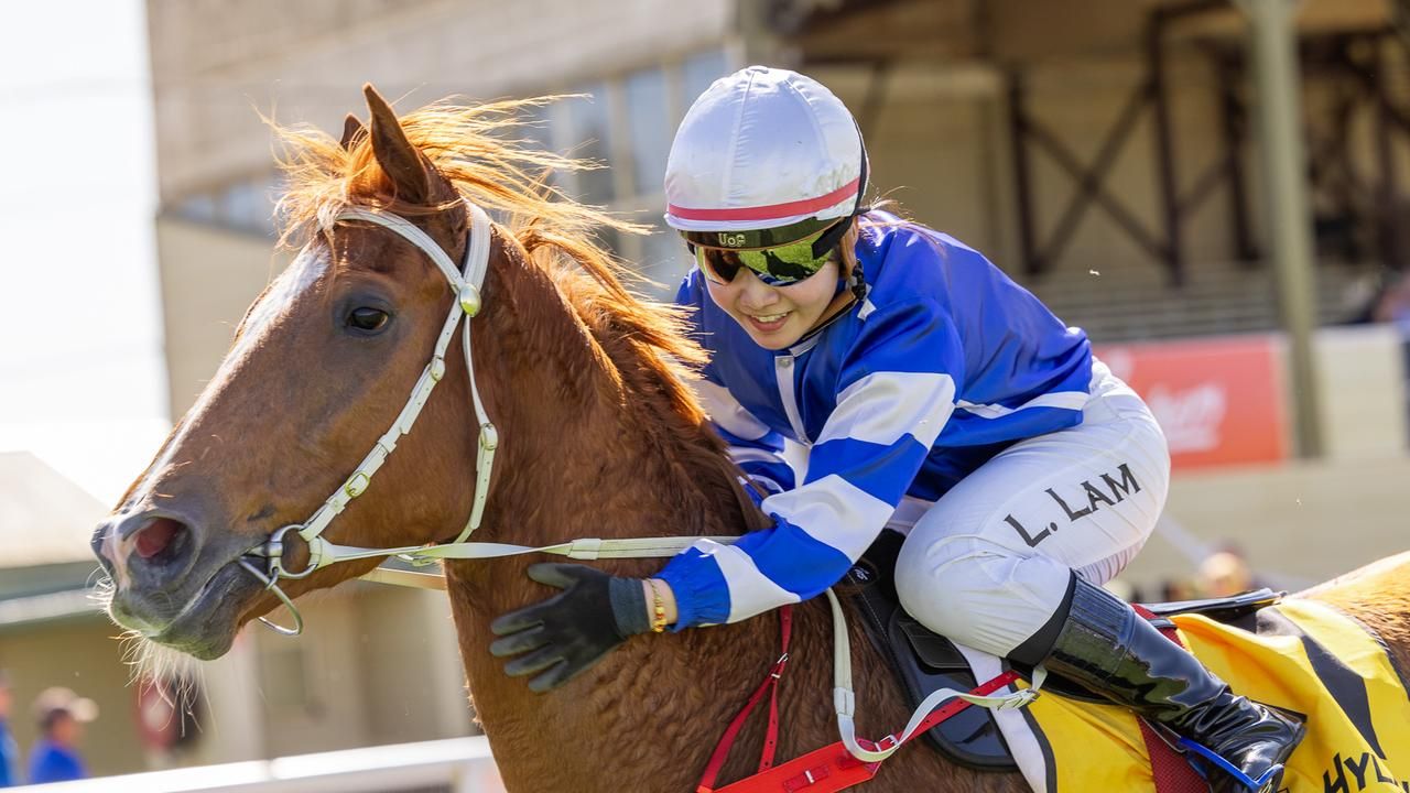 Apprentice jockey Ivy Lam in hospital with head injury after fall at Gawler