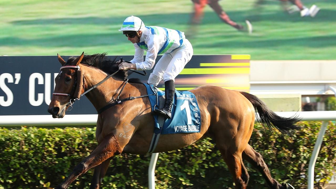 Voyage Bubble defends Stewards' Cup crown at Sha Tin